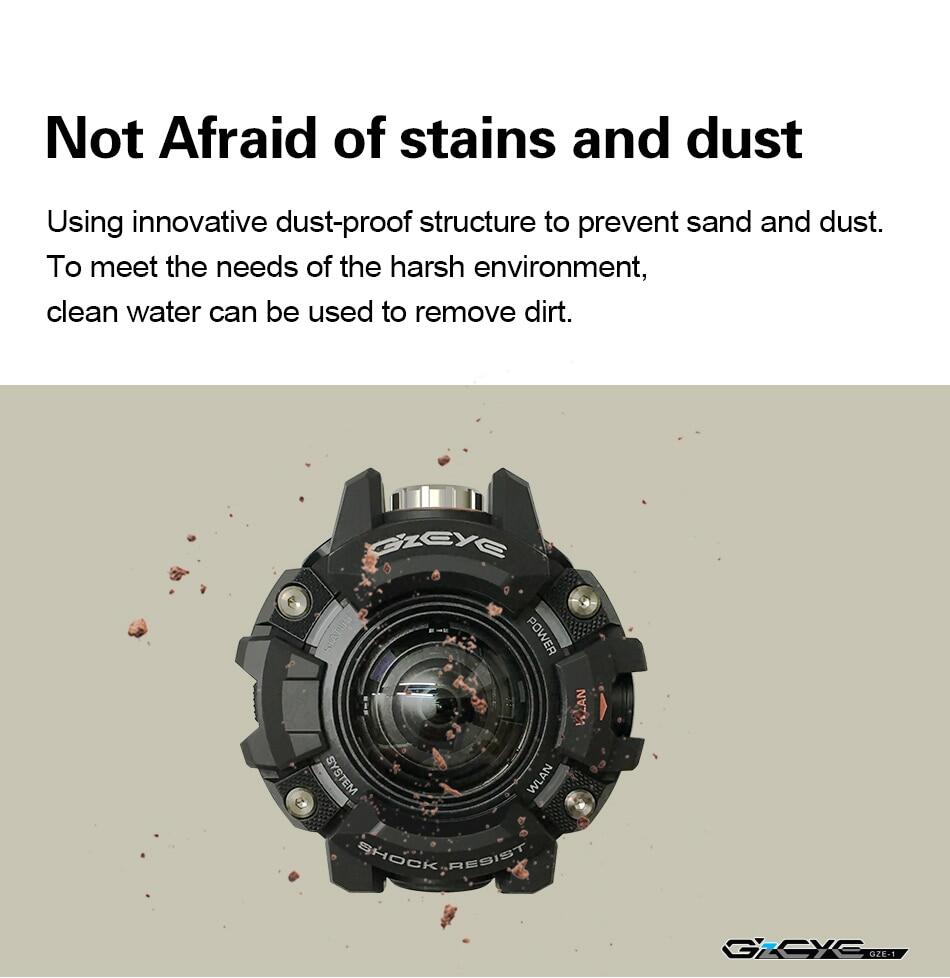 Ultra HD ip6x dustproof 50m waterproof camera 4m impact resistant ...