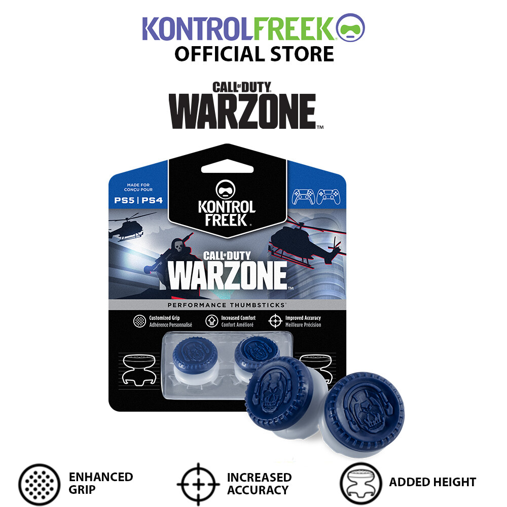 KontrolFreek Call Of Duty: Warzone Performance Thumbstick Ghost Hybrid ...