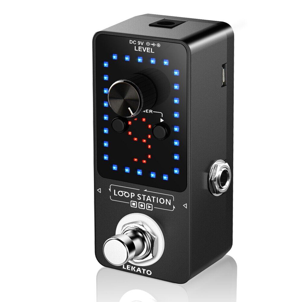LEKATO Looper Guitar Pedal Guitarra Loop Electric Guitar Effect Pedal ...
