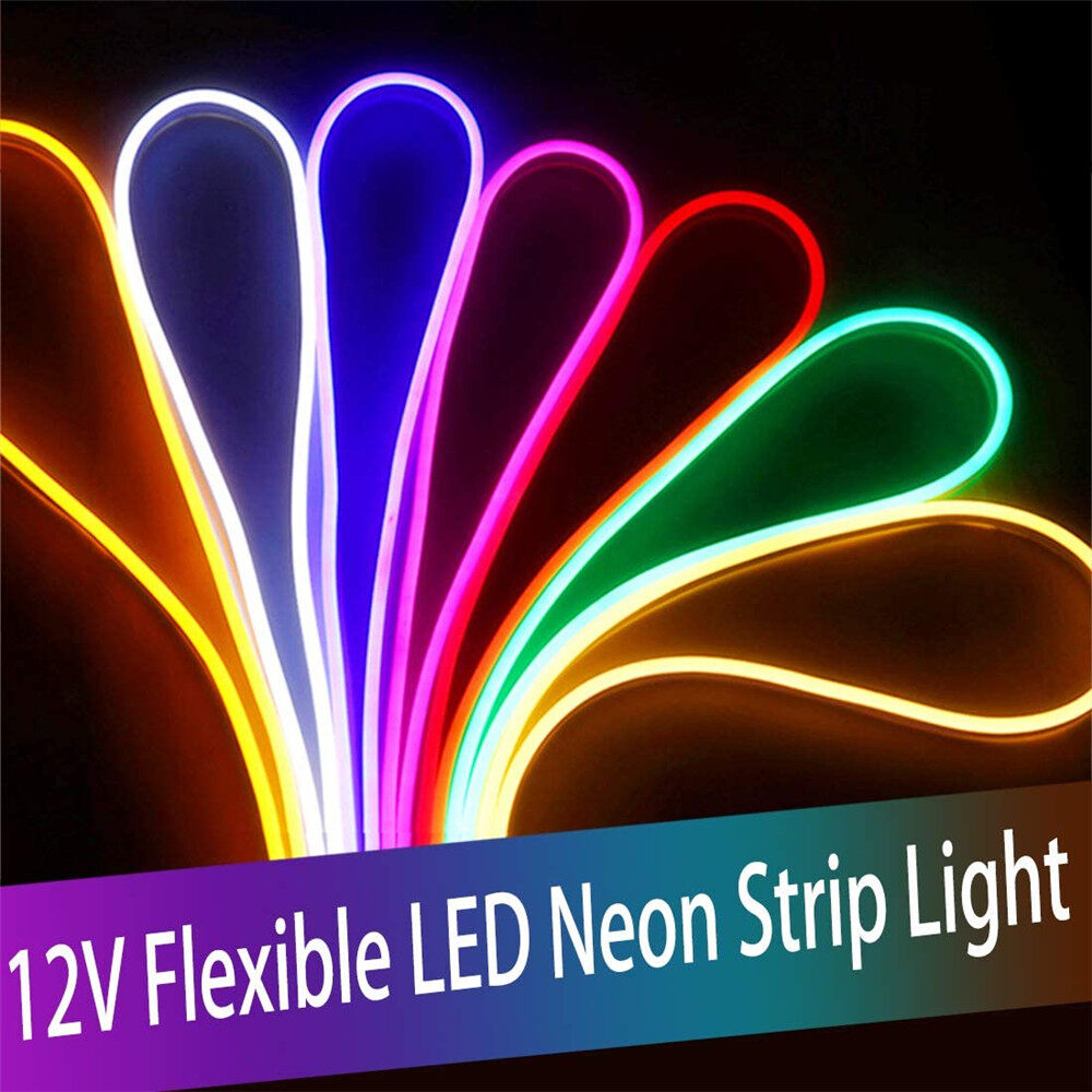 Creative DC 12V Strip LED Light Waterproof SMD 2835 Flexible LED Neon ...