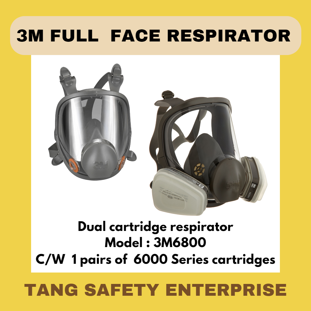 3M Series 6000 Full Face Respirator | Tang Safety | Lazada
