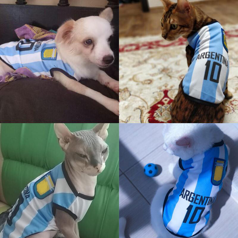 Fashion Sports Dog Clothes T Shirt Costume Yorkshire Chihuahua Puppy ...