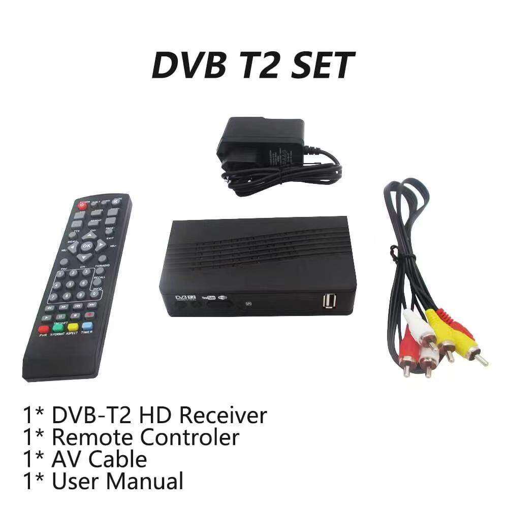 Wifi Youtube Version DVB T2 MY TV Decoder Myfreeview Dekoder Full Set ...