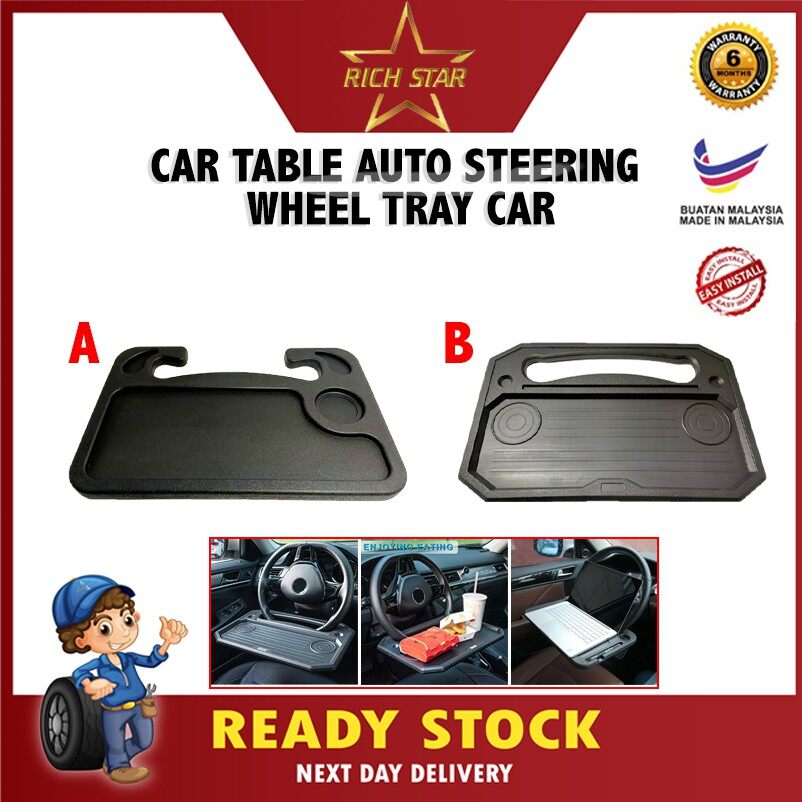 Car Table Auto Steering Wheel Tray car Multifunctional Portable Auto ...