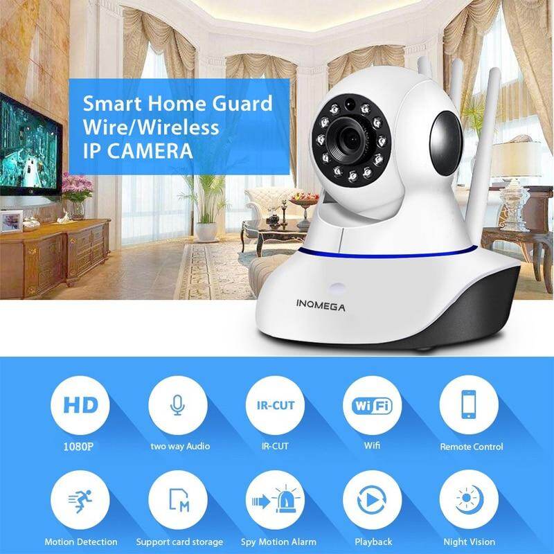 กล้องวงจรปิด ตรวจสอบ WIFI Home IP Security Camera Full HD 1080P iP ...