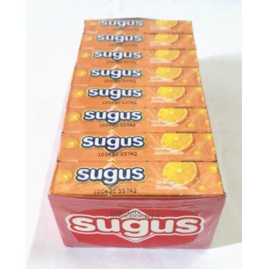 SUGUS CHEWY CANDY 30g x 24’s [ORANGE / STRAWBERRY / BLACKCURRANT] | Lazada