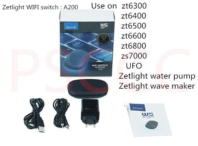 ZETLIGHT A100 A200 IOS/Android Aquarium Wifi Controller Apex Smart Star ...