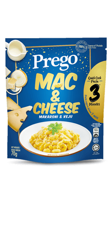 Prego Mac & Cheese Quick Cook Pasta 70G | Lazada