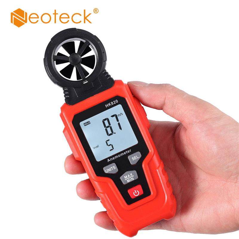 Neoteck ดิจิตอลเครื่องวัดความเร็วลมความเร็วเครื่องวัดความเร็วลมด้วย ...