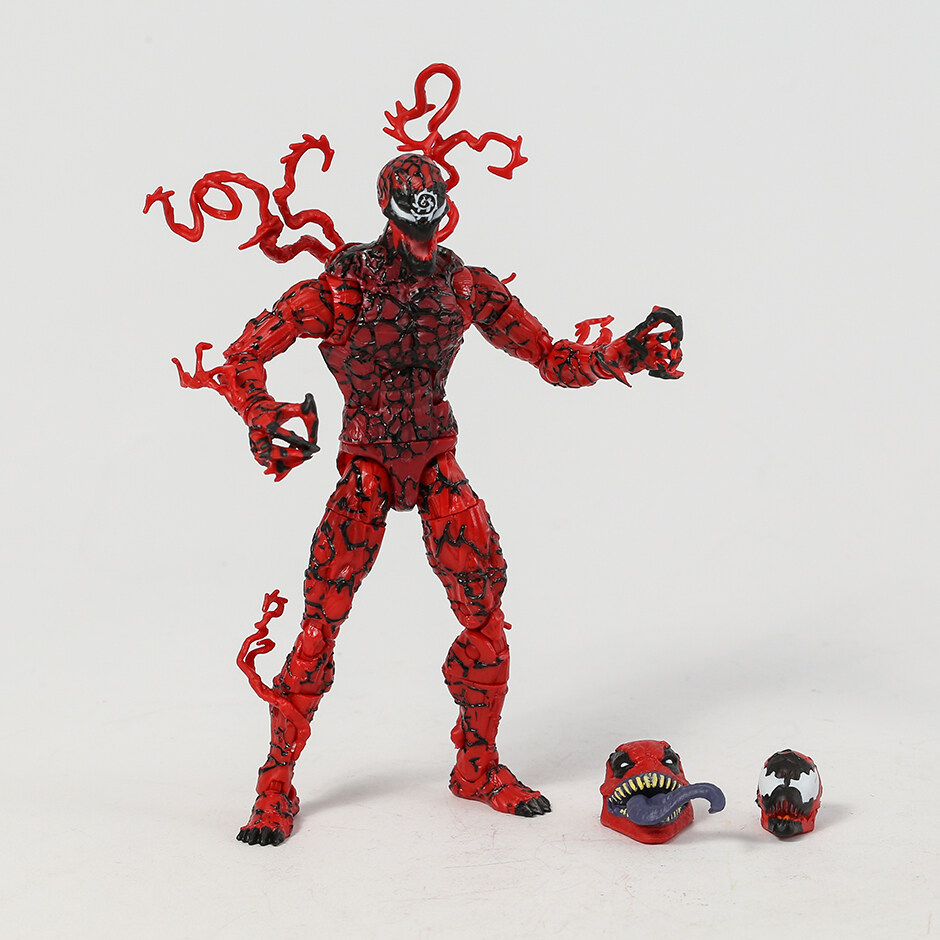 Venom: Let Be Carnage Venom Eddie Brock Carnage Cletus Kasady PVC Action Figure Collection ...