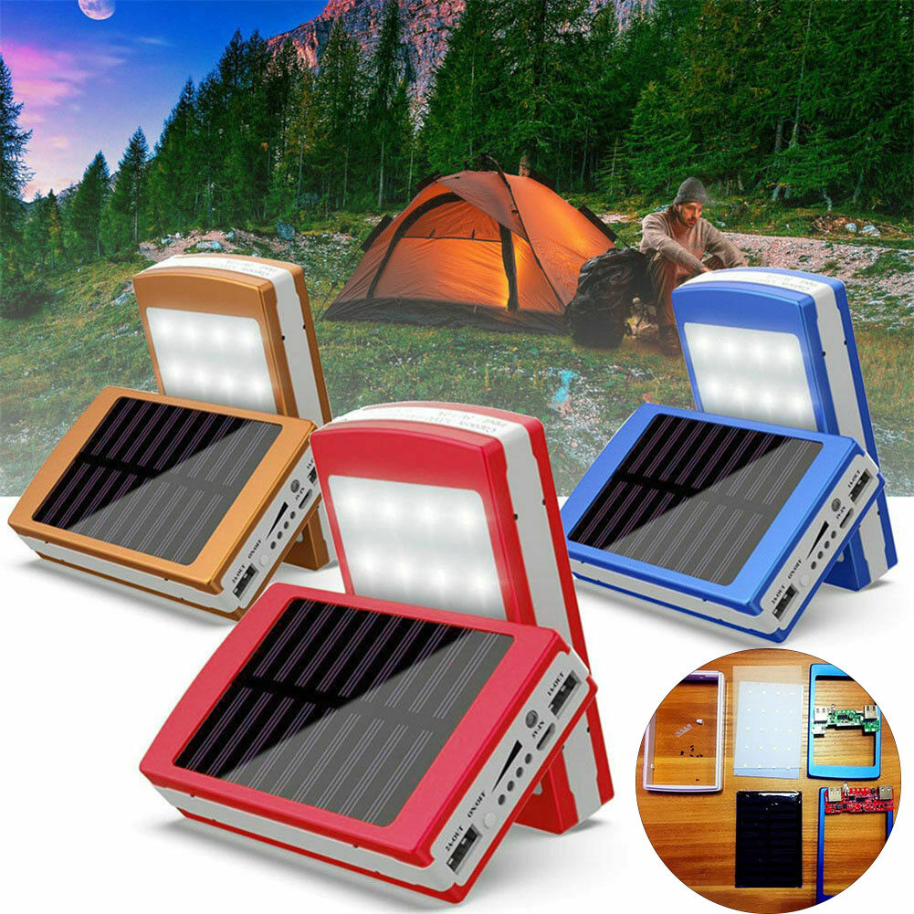 zhikeng Dual USB LED Light 5-Cell 18650 Battery Charger Box Solar Power ...