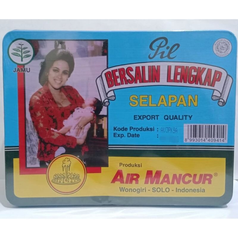 Pil Bersalin Lengkap Selapan Pil Selapan (Air Mancur) | Lazada