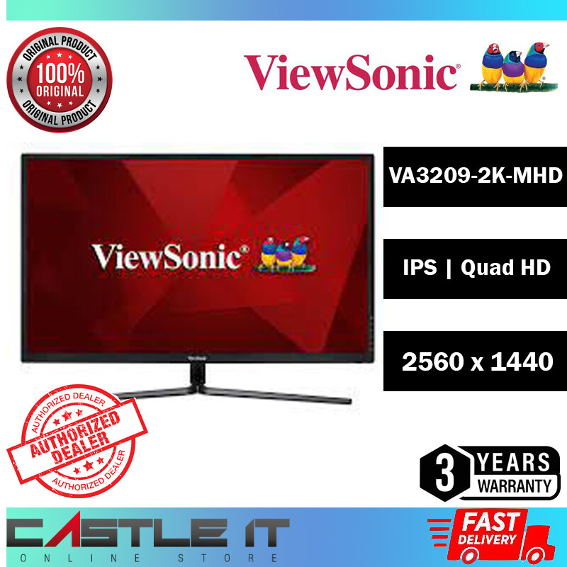 Viewsonic 32" VX3211-4K-MHD/VX3276-2K-MHD/VA3209-MH/VA3209-2K-MHD 4K 2K ...