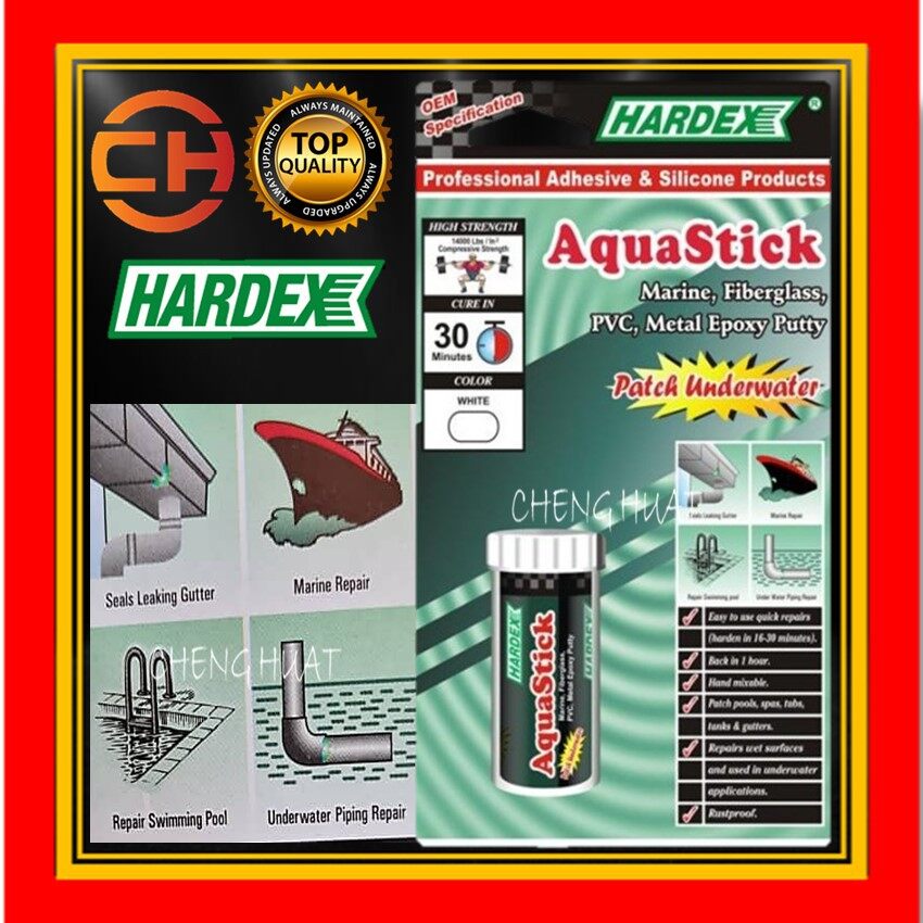 Hardex AquaStick Underwater Epoxy Compound Putty | Lazada