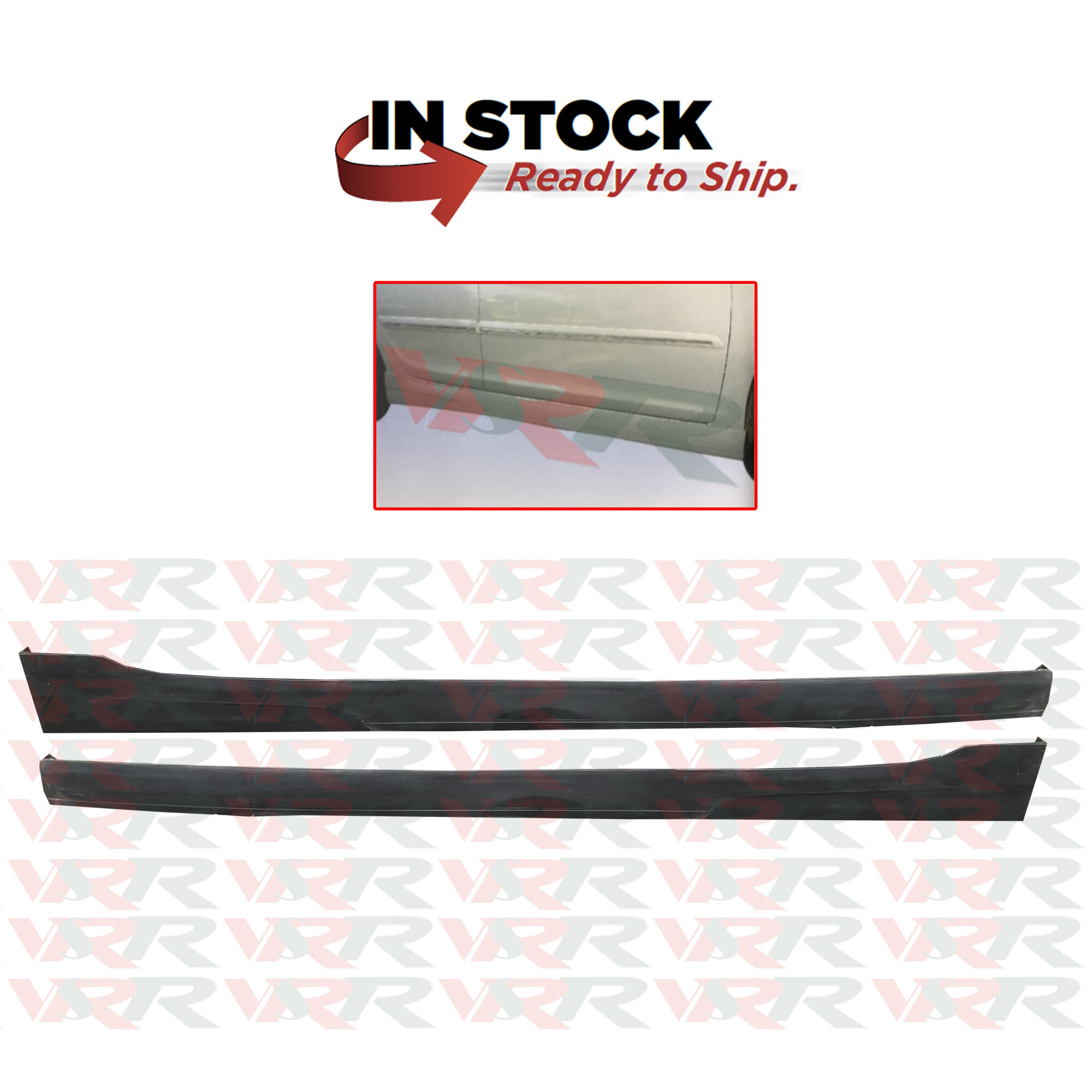 Toyota Camry XV30 ACV30 (2001 - 2005) Sport Style Side Skirt Skirting ...