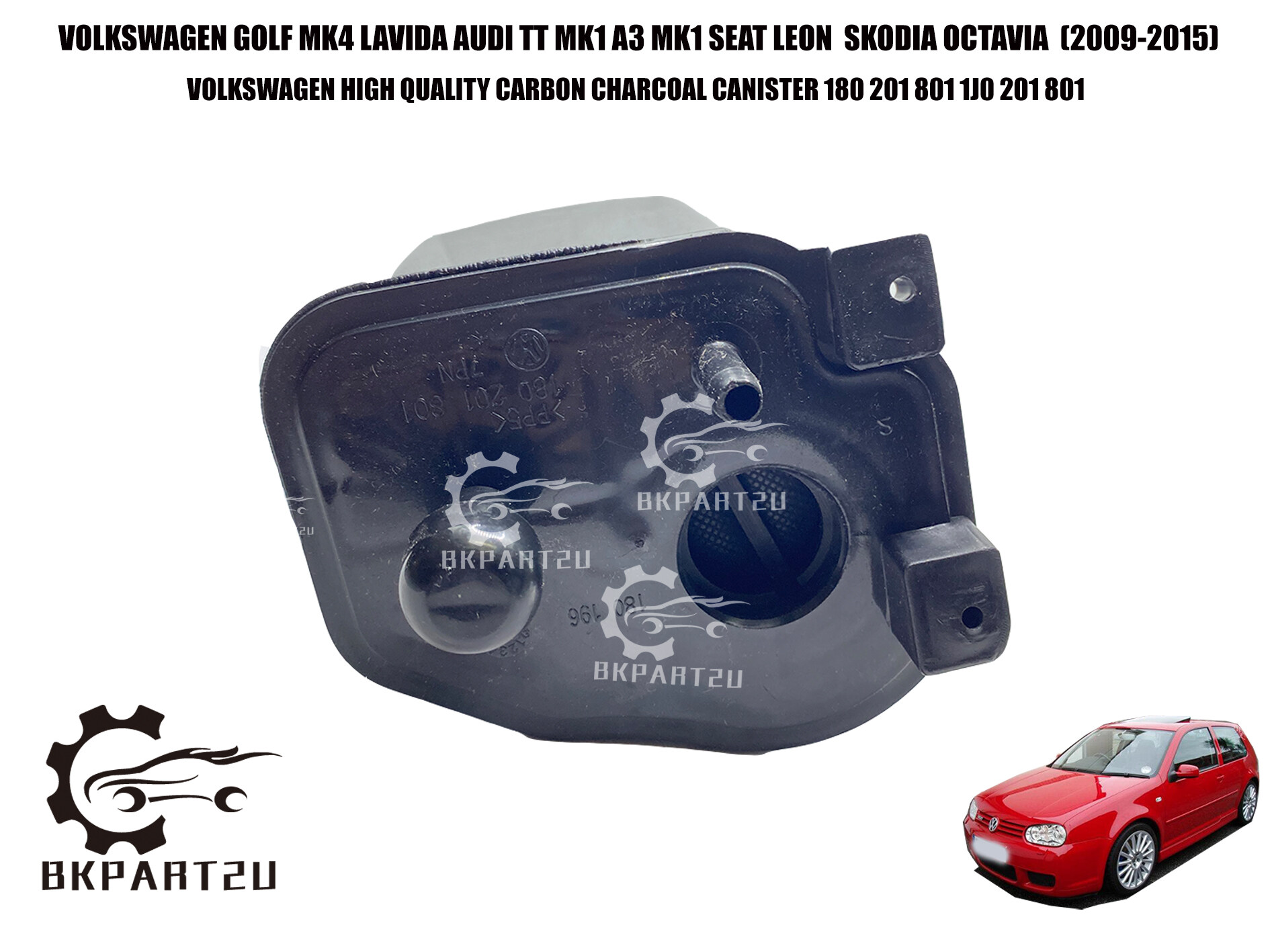 VOLKSWAGEN GOLF MK4 LAVIDA AUDI TT MK1 A3 MK1 (2009-2015) CARBON ...