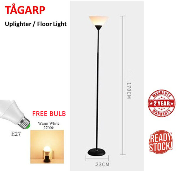 TAGARP Floor Lamp - Uplighter - Lampu Lantai - Standing Lamp - 落地燈 ...