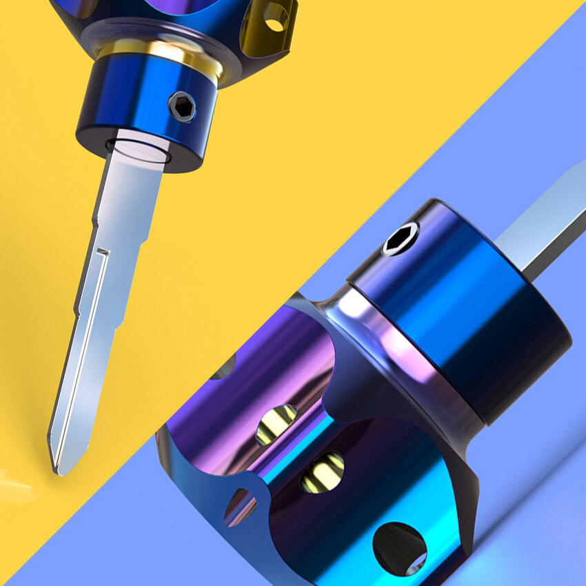 MOAOTO Universal CNC Key Bit Hexagon DIY Keyเคล็ดลับหัวกุญแจฝาครอบ ...