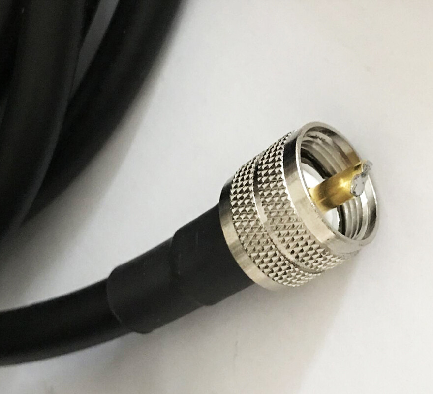 LMR400 Coax Cable SMA Female to UHF PL259 Plug Connector RF Coaxial ...