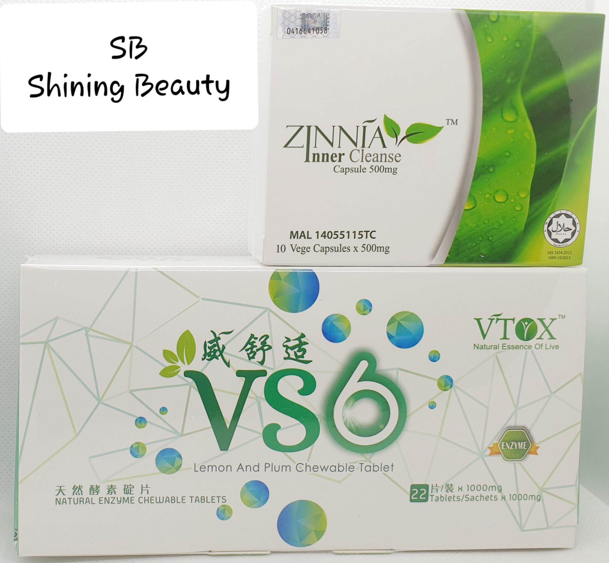 Zinnia Inner Cleanse Capsule 500mg ( 10 caps ) ( EXPIRY : 9 / 2022 ...