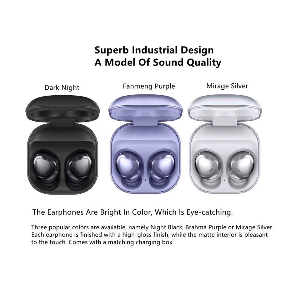 หูฟัง ใหม่ Samsung Galaxy Buds Pro R190 Wireless หูฟังบลูทูธ ลดเสียงรบ ...