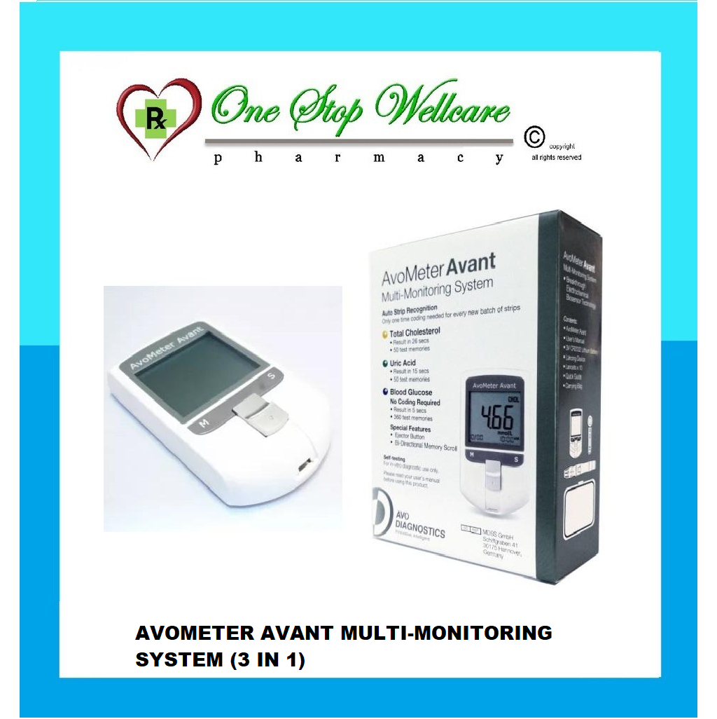 AVOMETER AVANT MULTI-MONITORING SYSTEM (3 IN 1) | Lazada