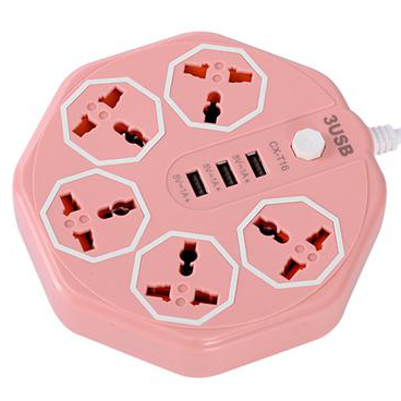 Plug Socket Power Strip Surge Protector Universal UK Extension Plug ...