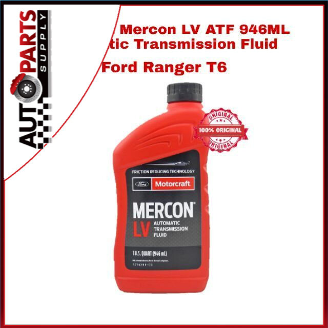 Ford Motorcraft Mercon LV ATF 946ML Ford Ranger T6 Automatic ...