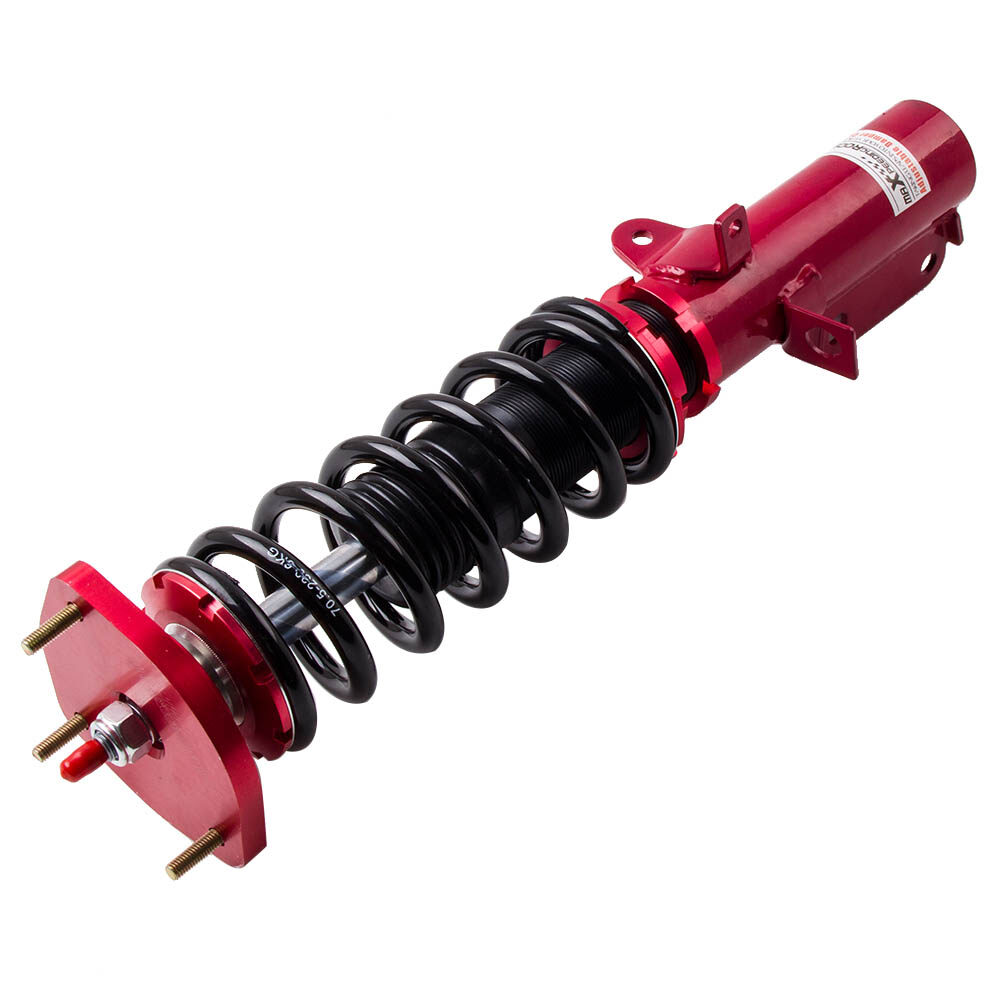 MaXpeedingrods 24 ปรับD Amper 2 ชิ้นด้านหลังCoiloverระงับStrutsชุด ...