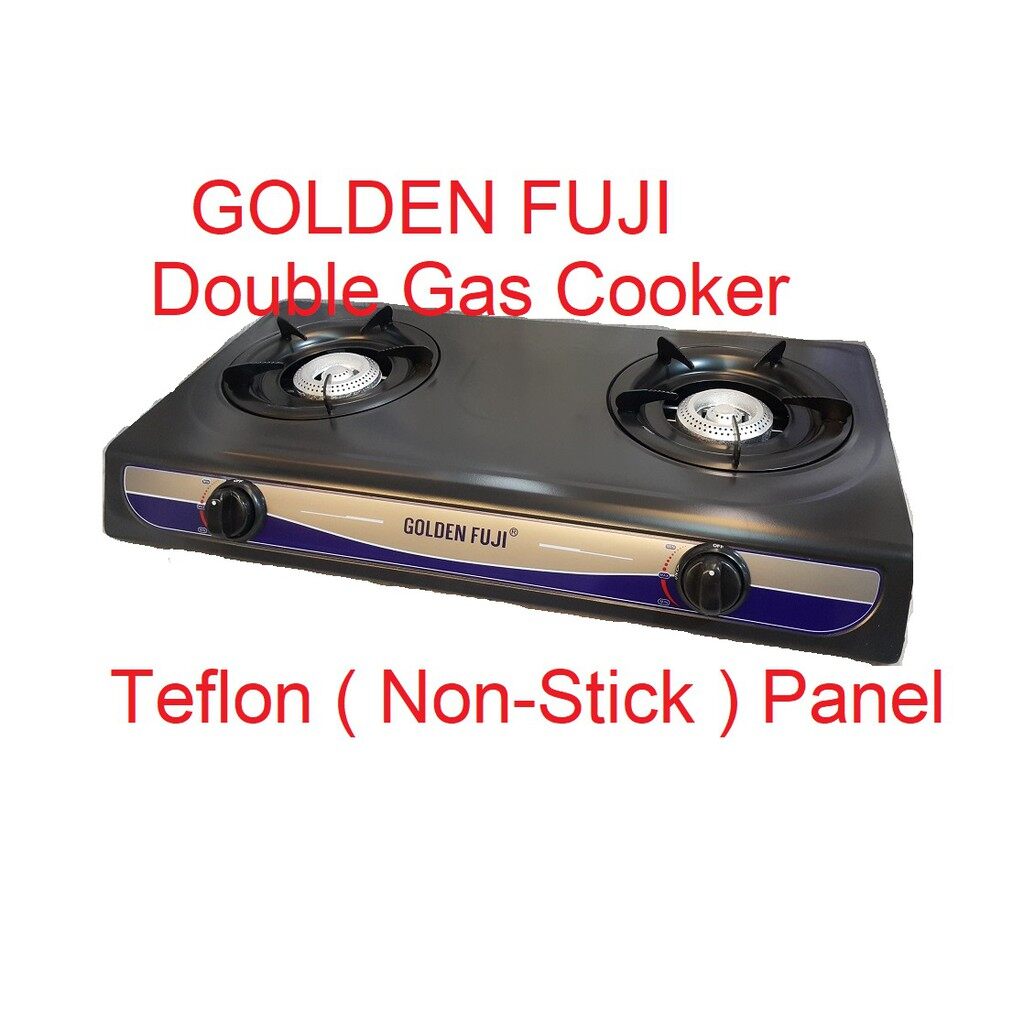 GOLDEN FUJI DOUBLE GAS STOVE | Lazada