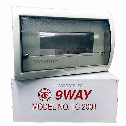 TC 9WAY PVC DB BOX / MCB BOX | Lazada