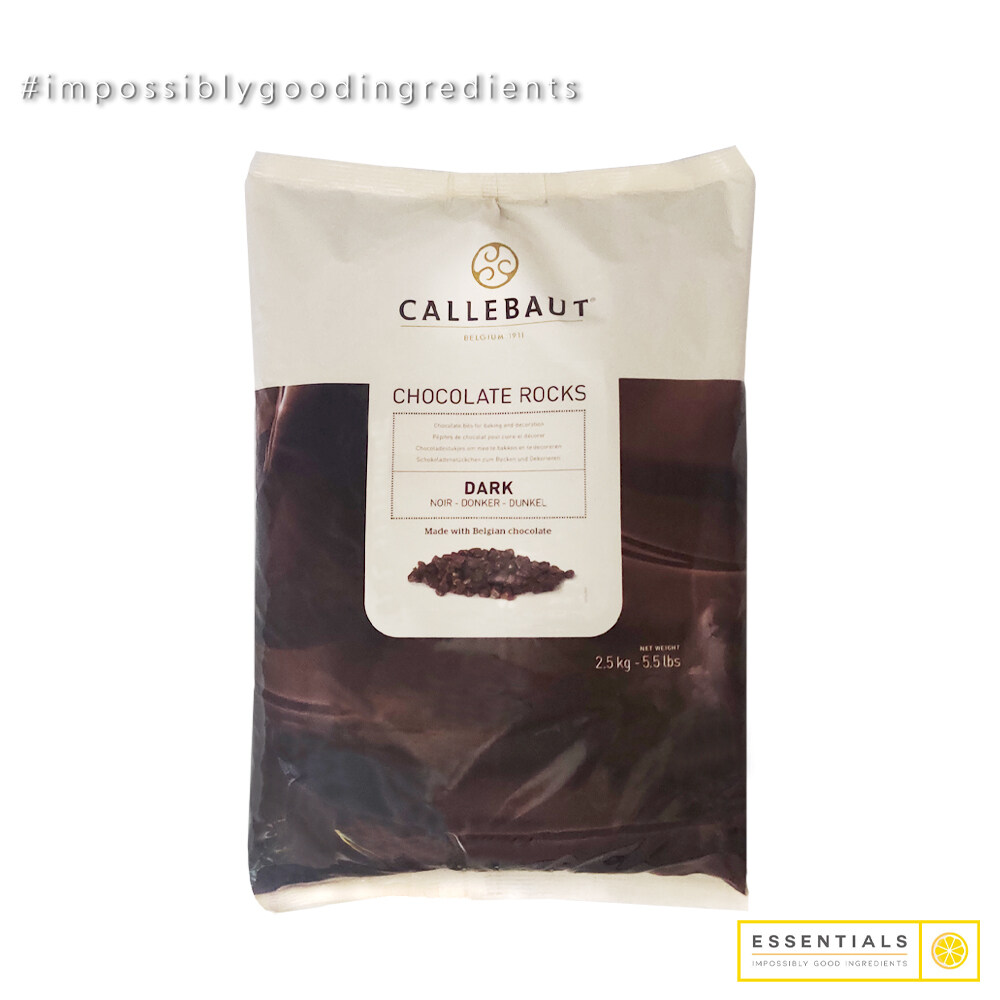 CALLEBAUT DARK Chocolate Rocks [2.5kg] | Lazada