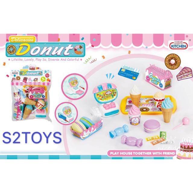 sunny shop Pretend Shop Simulation Play Fast Food, Donut Shop ...