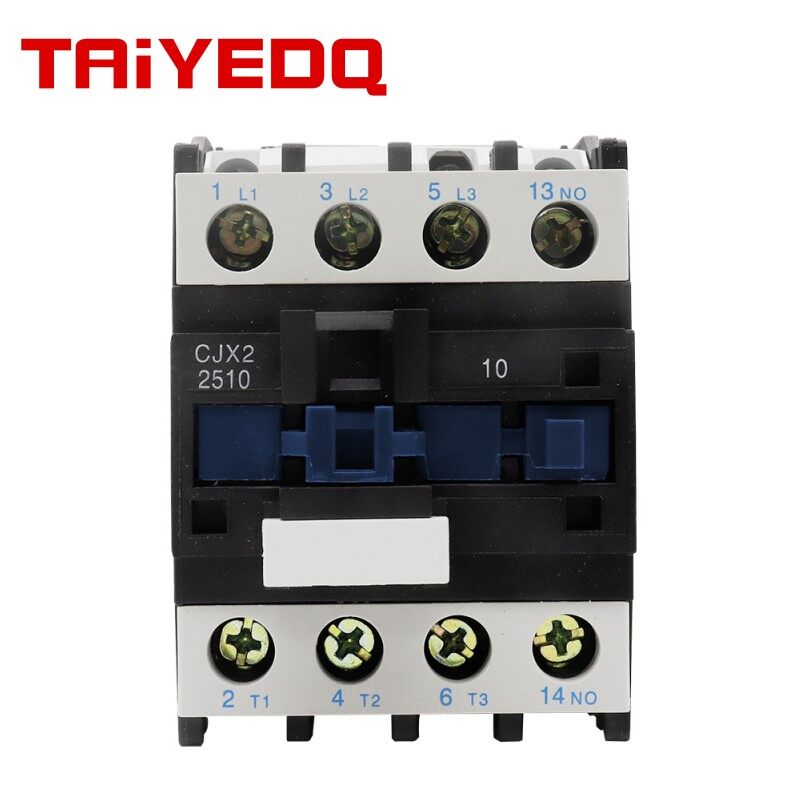 LC1D AC Contactor CJX2-2510 25A NO 3-Phase DIN Rail Mount Electric Power Contactor 24V 36V 110V ...