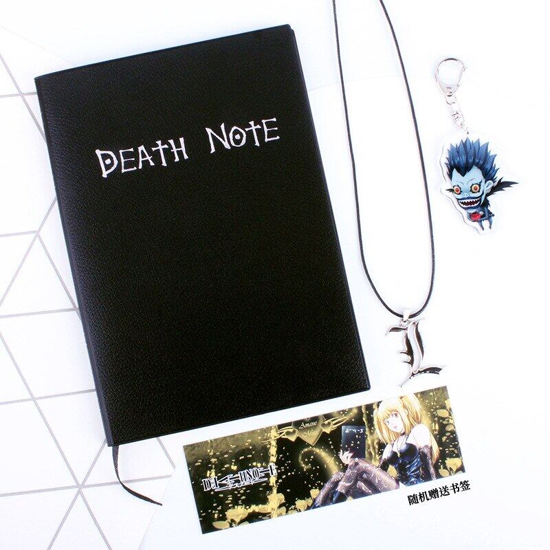Anime Death Note Notebook Set Leather Journal Collectable Death Note ...