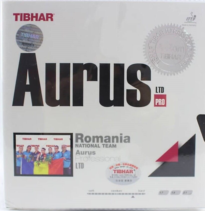 Tibhar Aurus pro table tennis rubber for Romania Limited edition ...