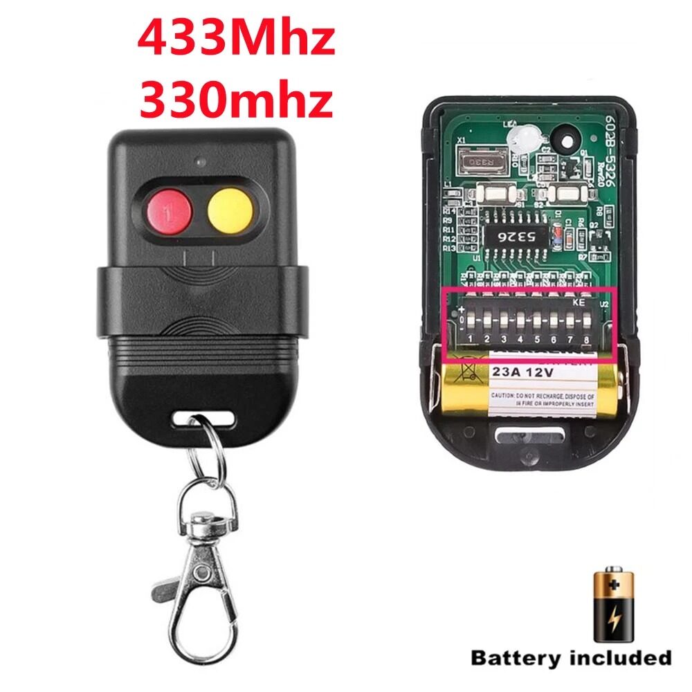 433MHz 330MHz Switch Remote Control Autogate Door Wireless Premium ...