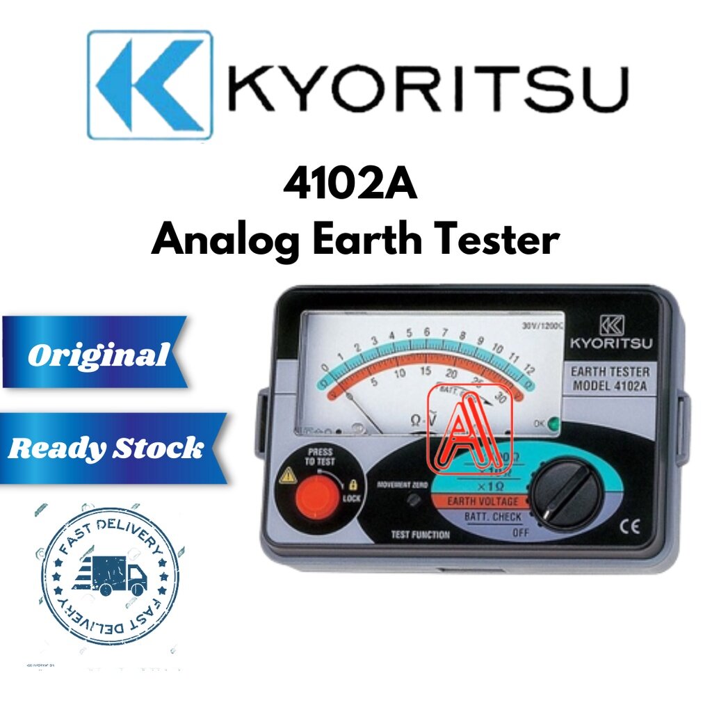 KYORITSU 4102A ANALOGUE EARTH TESTER | Lazada