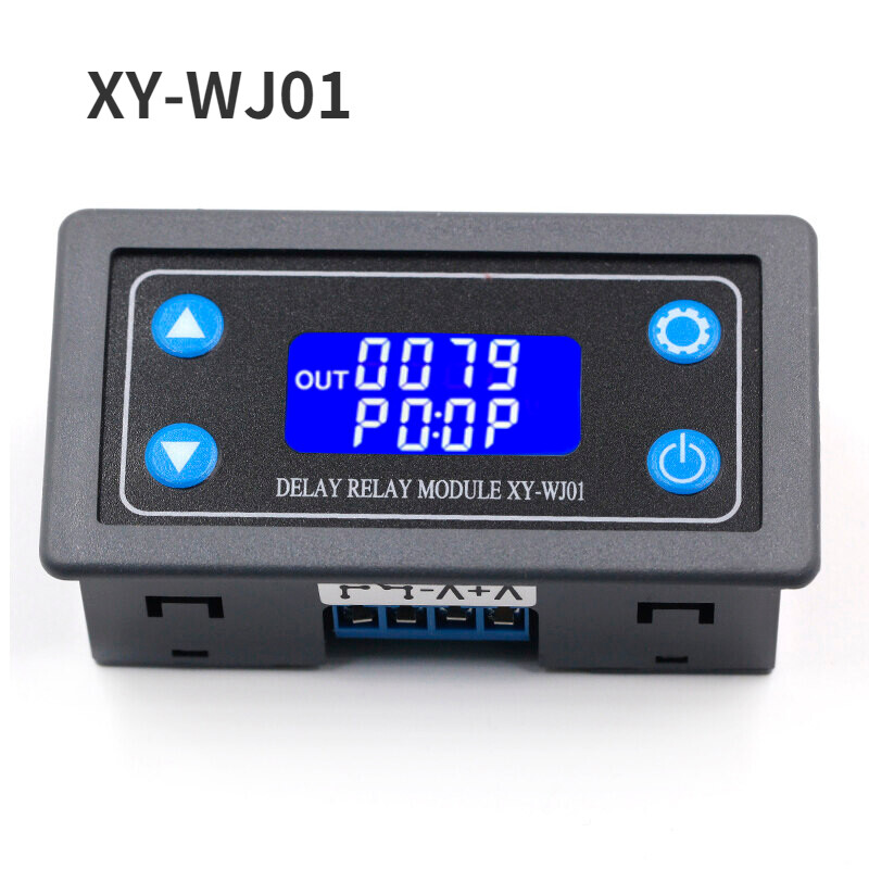 XY-WJ01 with digital LED dual display cycle timing circuit switch delay relay module | Lazada.co.th