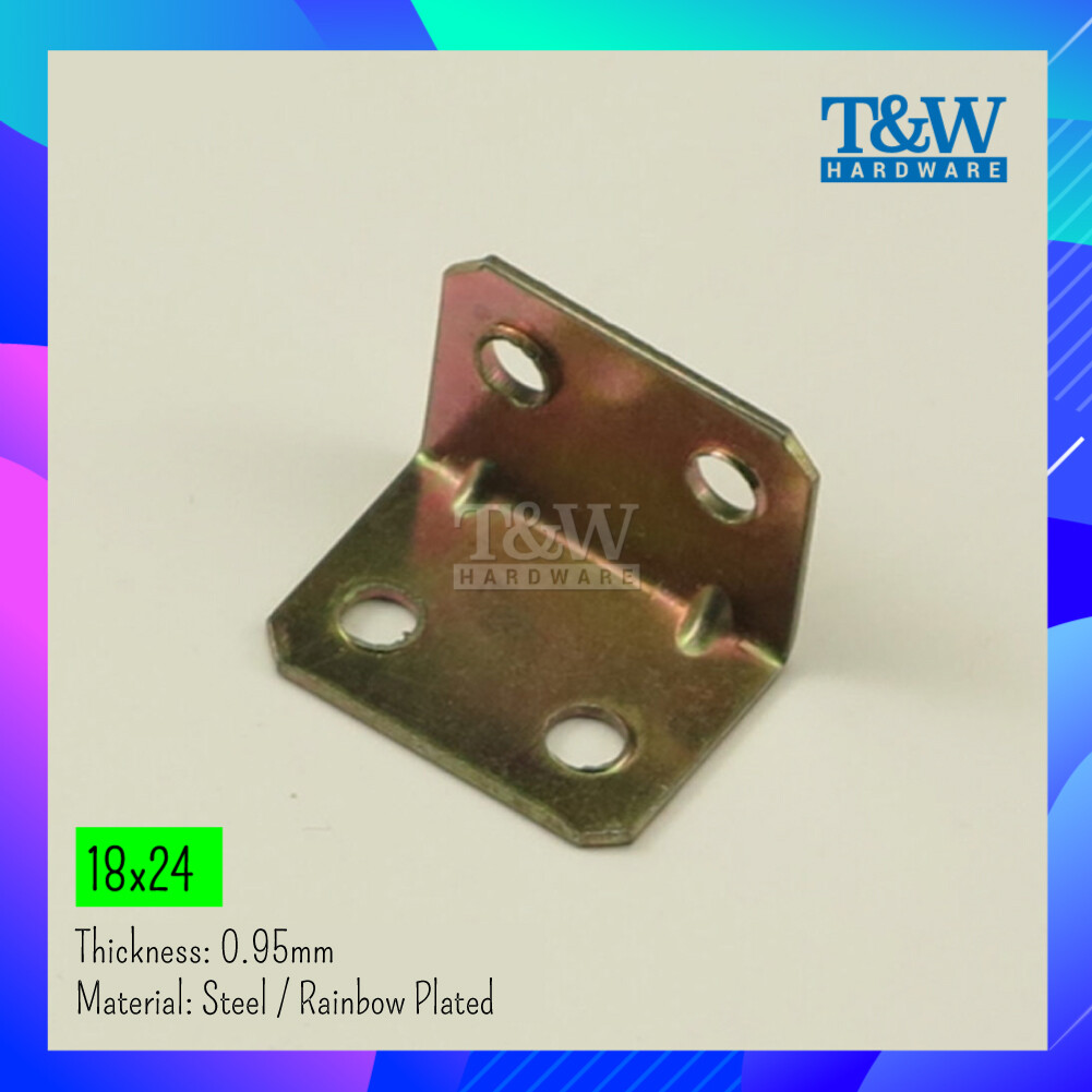18x24 19x27 L Bracket 90° Angle Shape Shelf Shelve Corner Brace / Besi ...