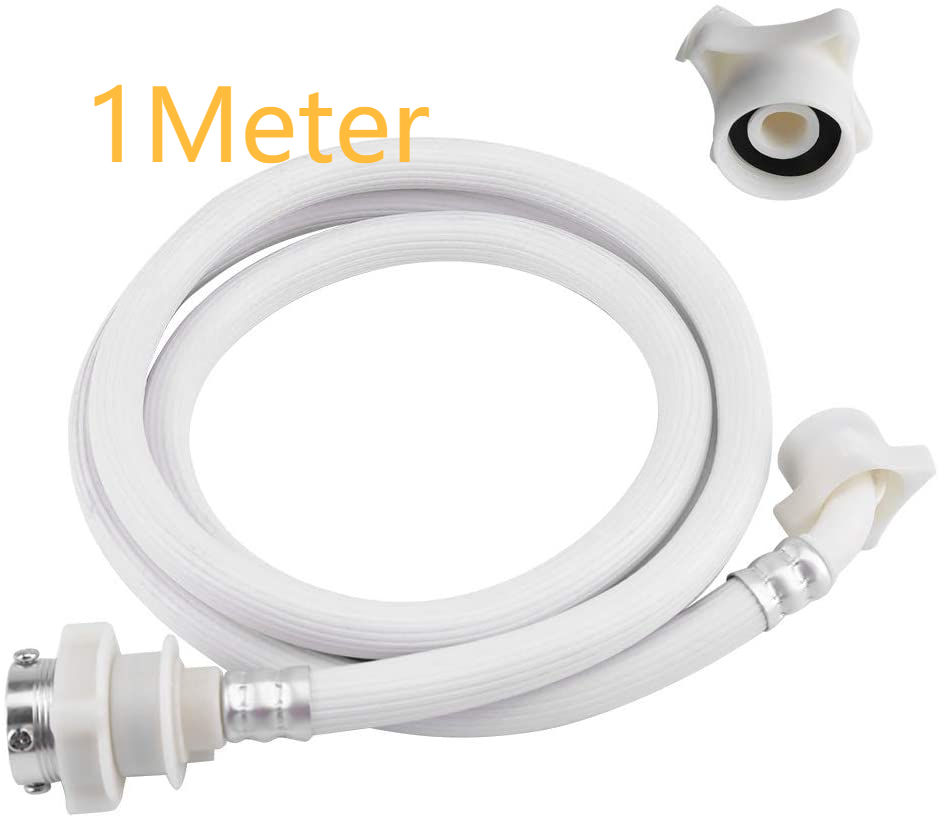 RA Washing Machine Inlet Hose 1M 1.5M 2M 3M Washer Pipe Tube Connector ...