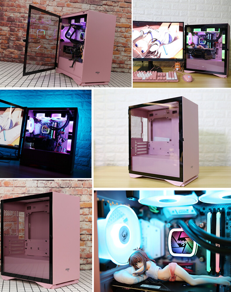 Patriot YOGO M2 case matx side transparent mute game water-cooled mini ...