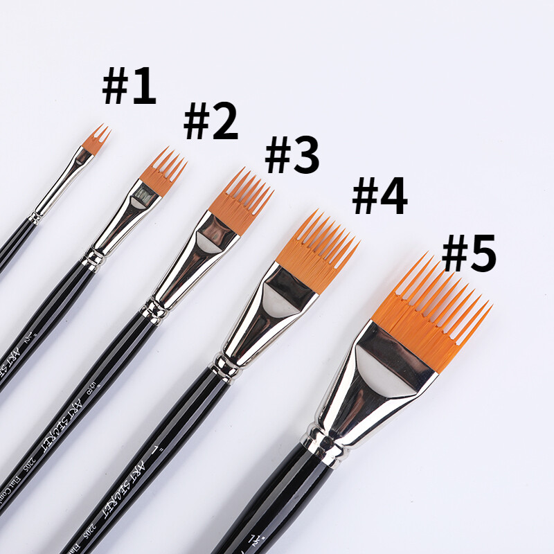 1/5PCS ArtSecret Filbert Combs Brush #2206 For Watercolor Acrylic ...