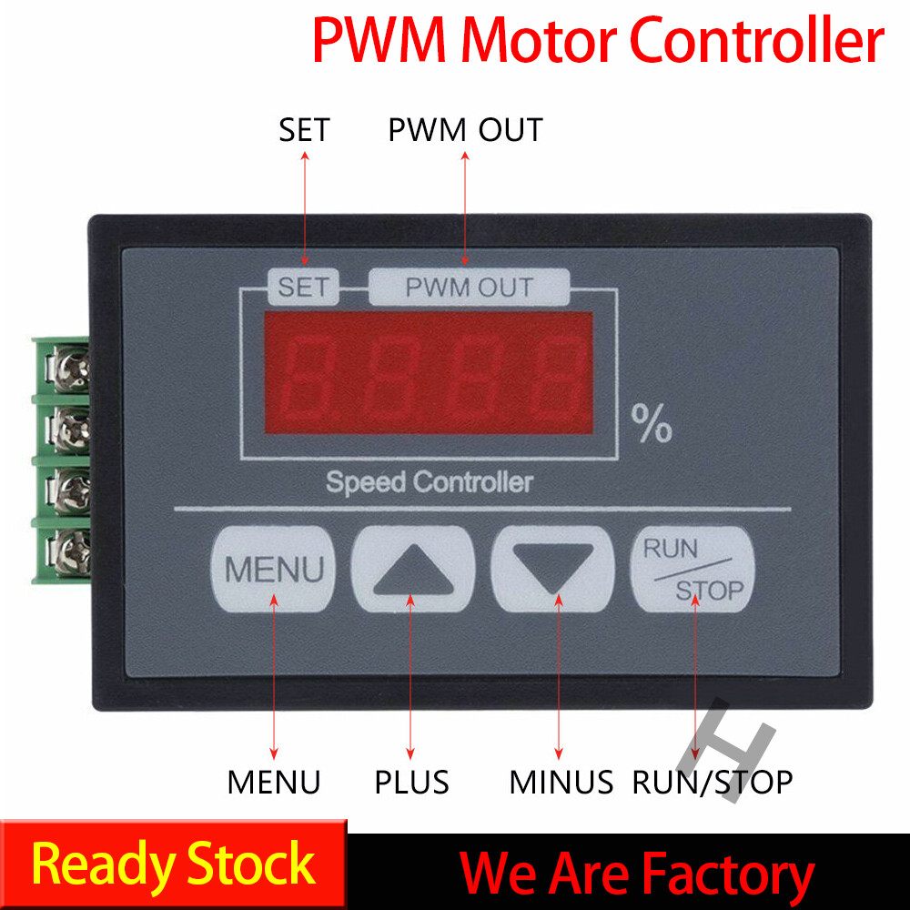 【High Accuracy】30A Digital LED Display 0~100% adjustable DC 6V 12V 24V ...