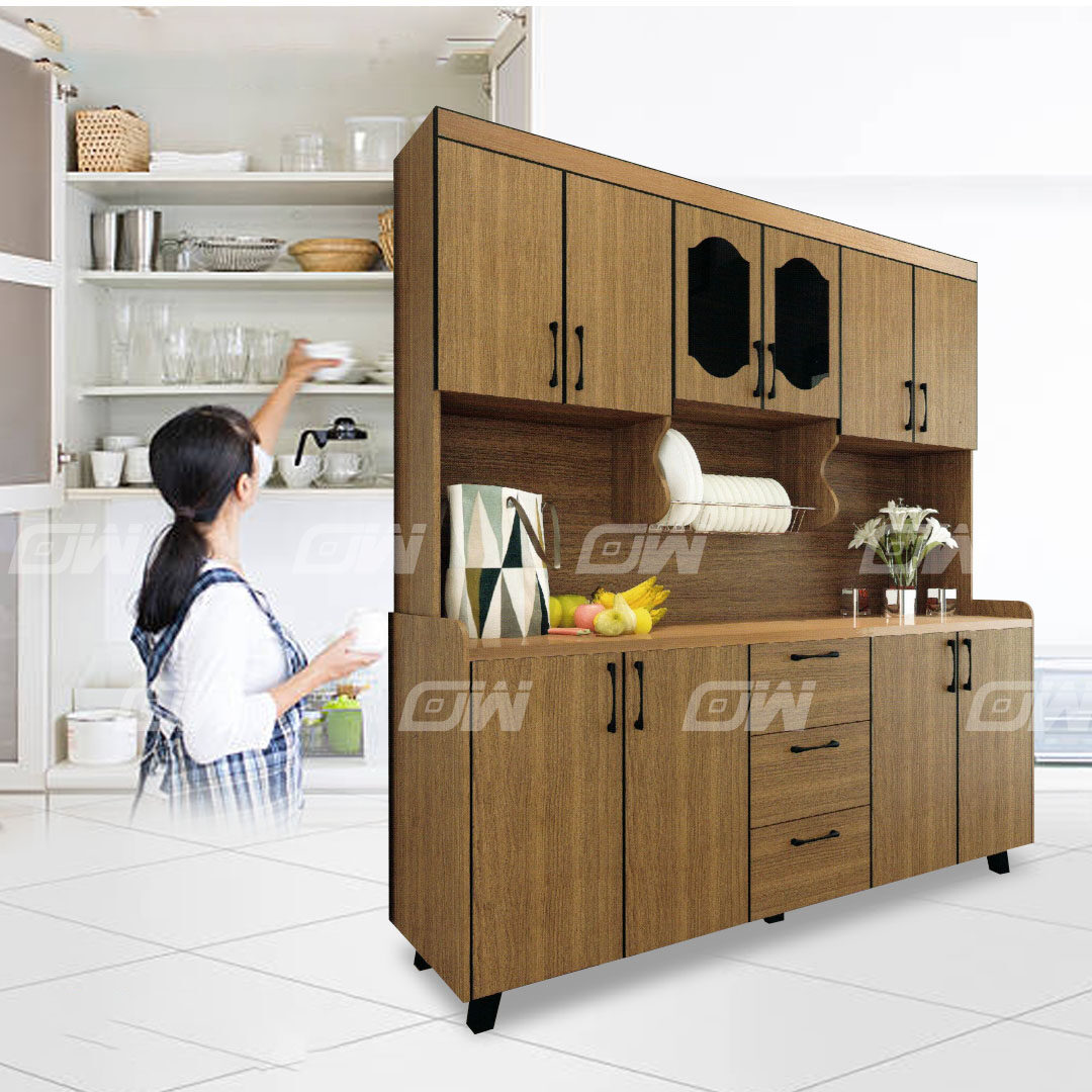 SA 6 Feet Kitchen Cabinet With Thick Stainless Steel Table Top ...