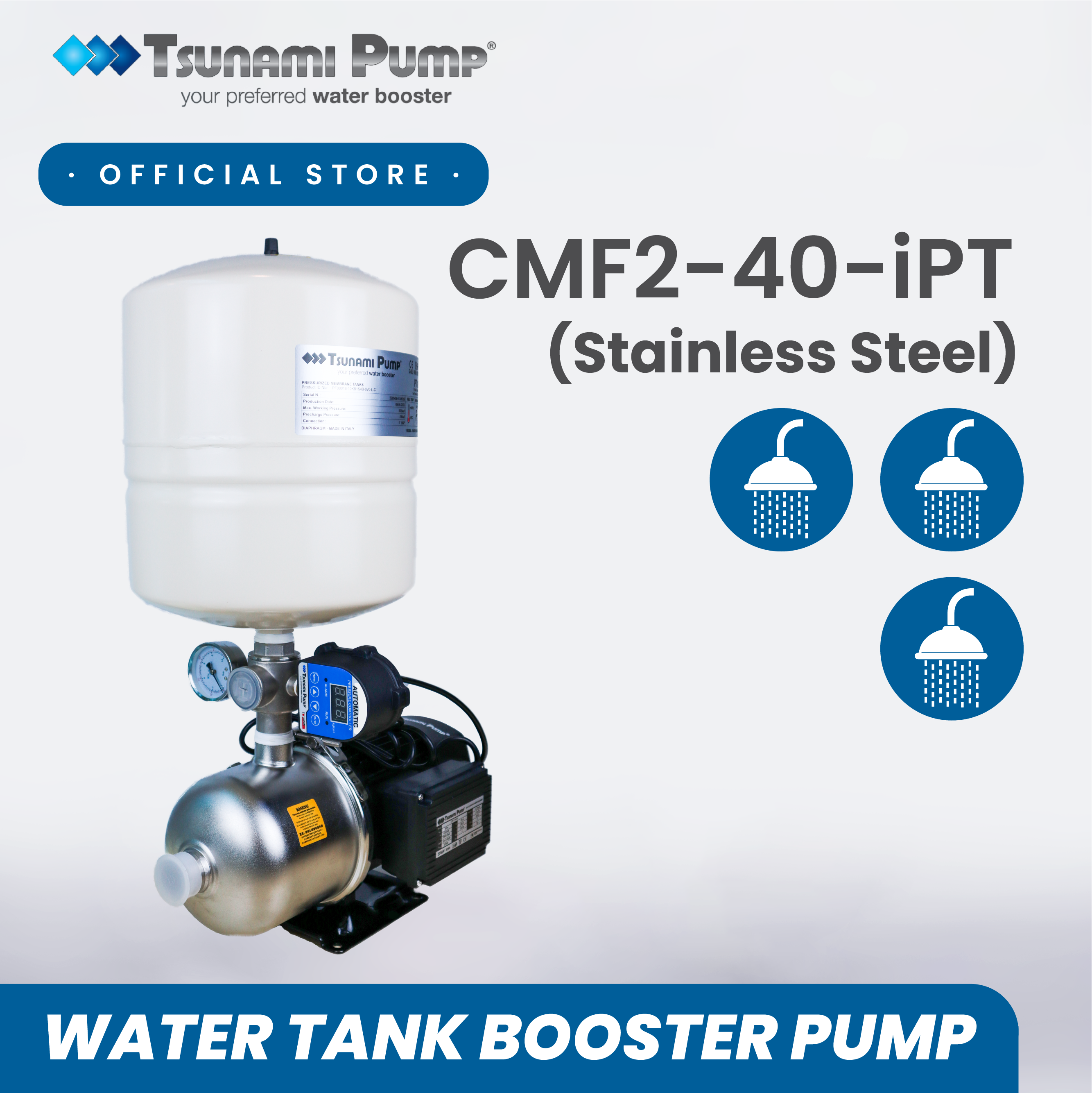 Tsunami Pump CMF2-40-iPT | Lazada