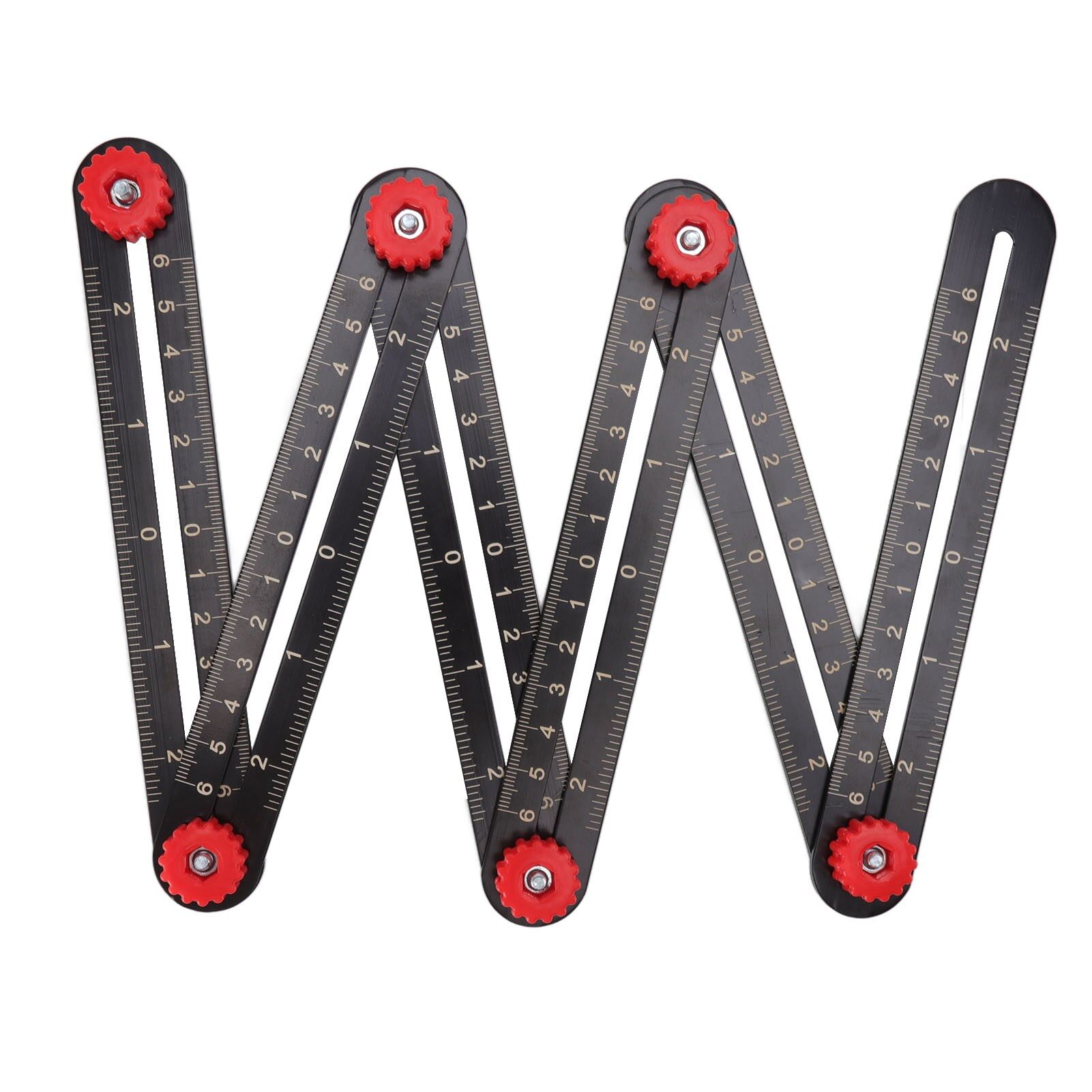 Aluminum Alloy Multi Angle Measuring Ruler Universal Opening Locator ...