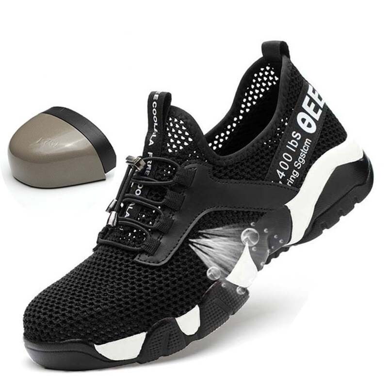 Lightweight Breathable safety shoe cooling system latest design | Lazada PH