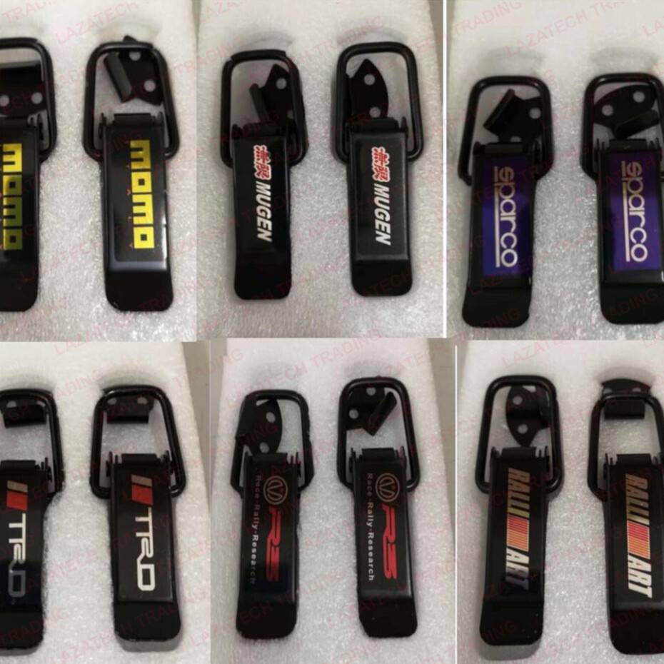 RACING FRONT BUMPER BONET CLIP R3 RALLI ART TRD R3 SPARCO MOMO MUGEN ...
