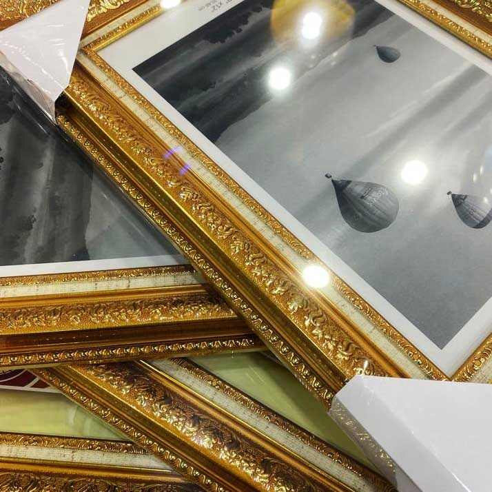 11.11 Offer | FREE BUBBLE WRAP + CARD BOARD | ELITE Premier Flower Gold Frame With Liner | A4 ...